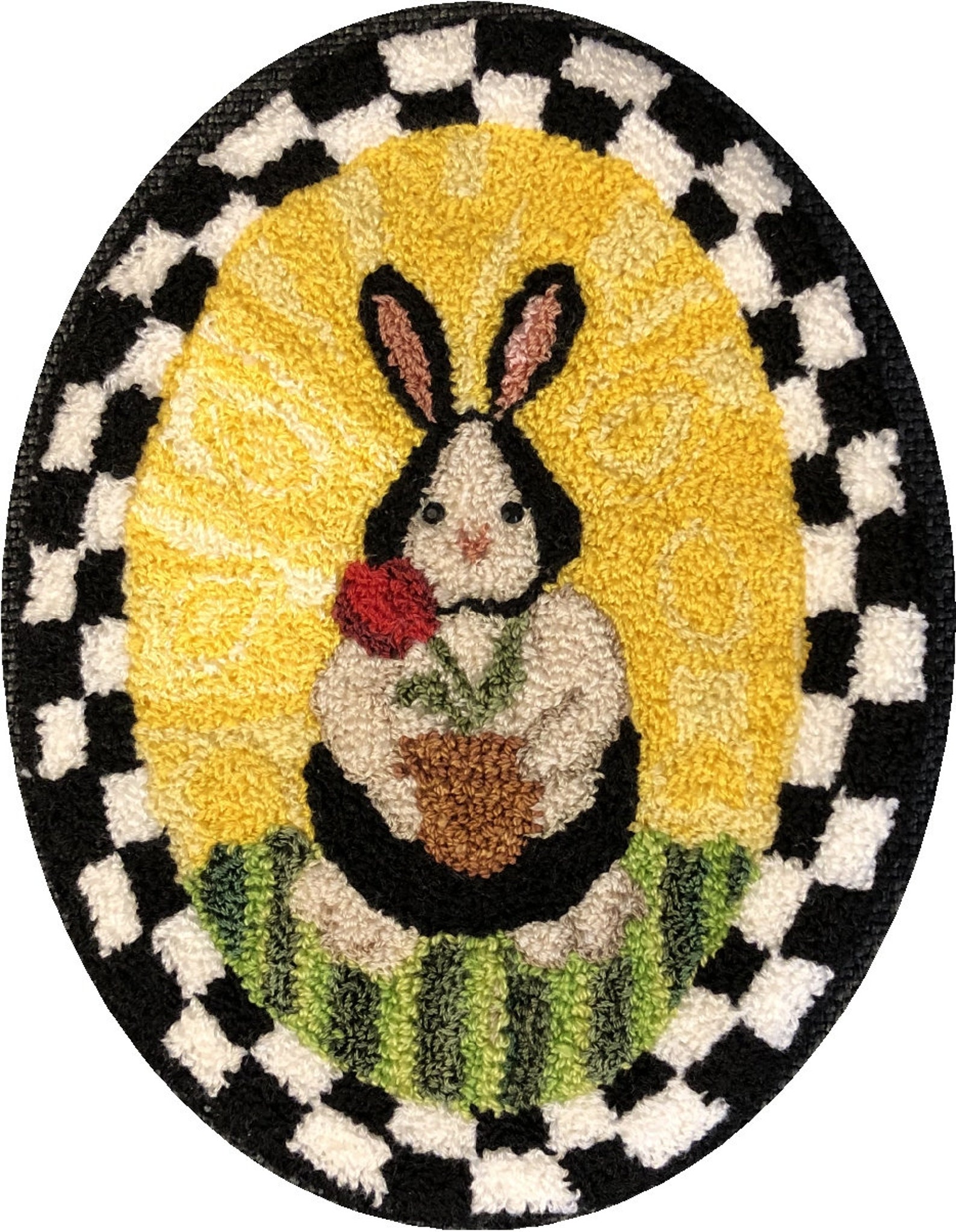 Storybook Bunny, Punch Needle Art, Epattern, Instant Download - Etsy