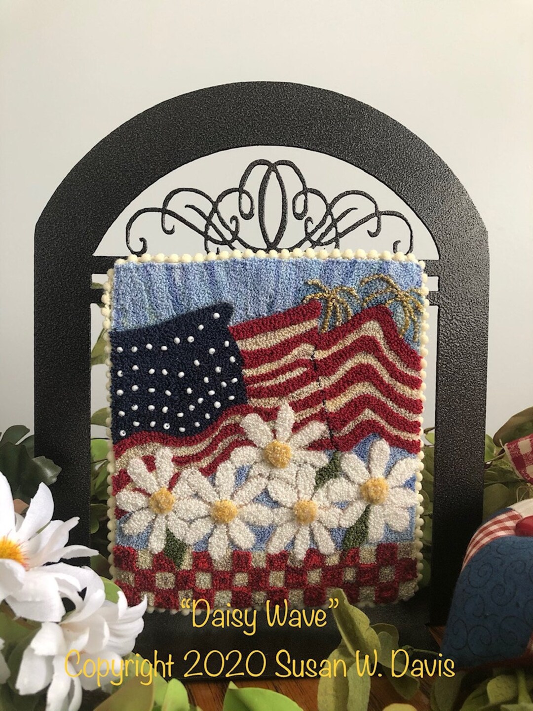 Punch Needle Art, DIGITAL Download, Epattern, Daisy Wave, 3 PDF, 1 JPEG ...