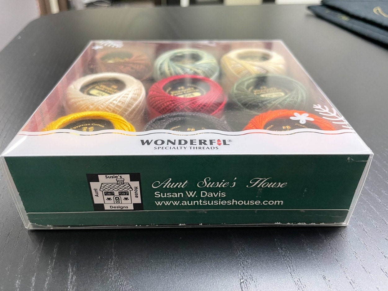 Special Thread Box, Christmas Cottage Block 4, Christmas Ladies Mystery ...