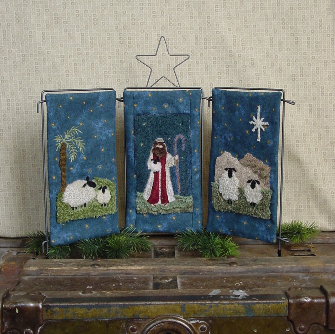 Starry Night ( Punch Needle), Digital Download - Etsy