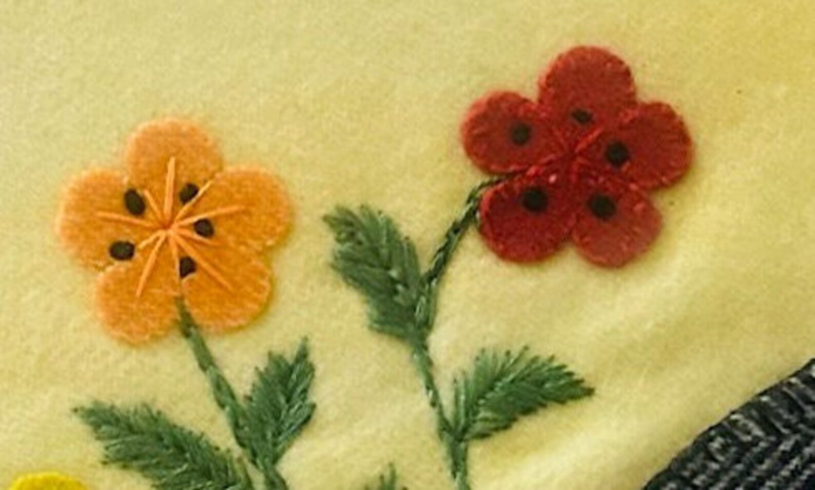 Happy Hens Flower Society, Wild and Wonderful, Stitch a Long, Block 3 ...