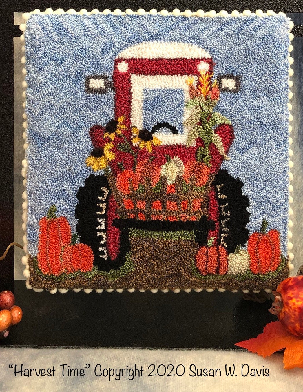 Paper Pattern, Harvest Time, Punch Needle Art - Etsy