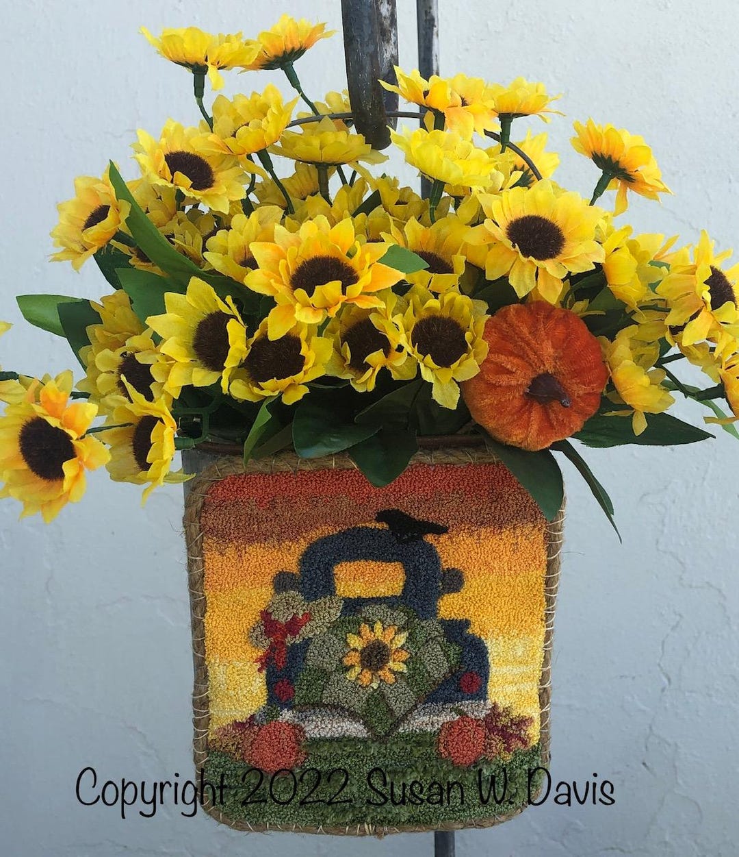 Autumn Ride, Punch Needle Art, Paper Pattern - Etsy