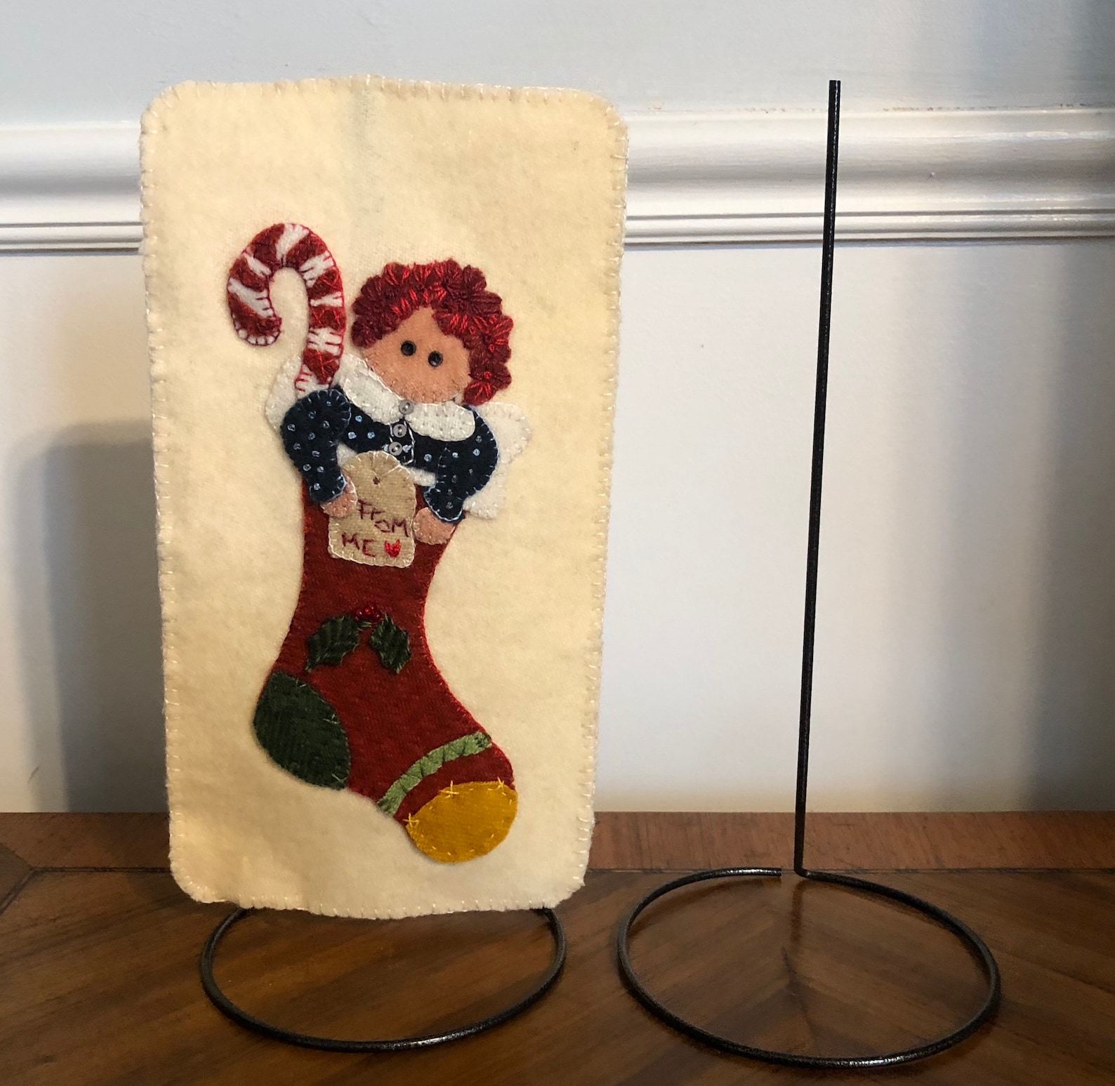 Stocking Stuffer, Paper Pattern or Wool Kit, Wool Applique, W176K - Etsy