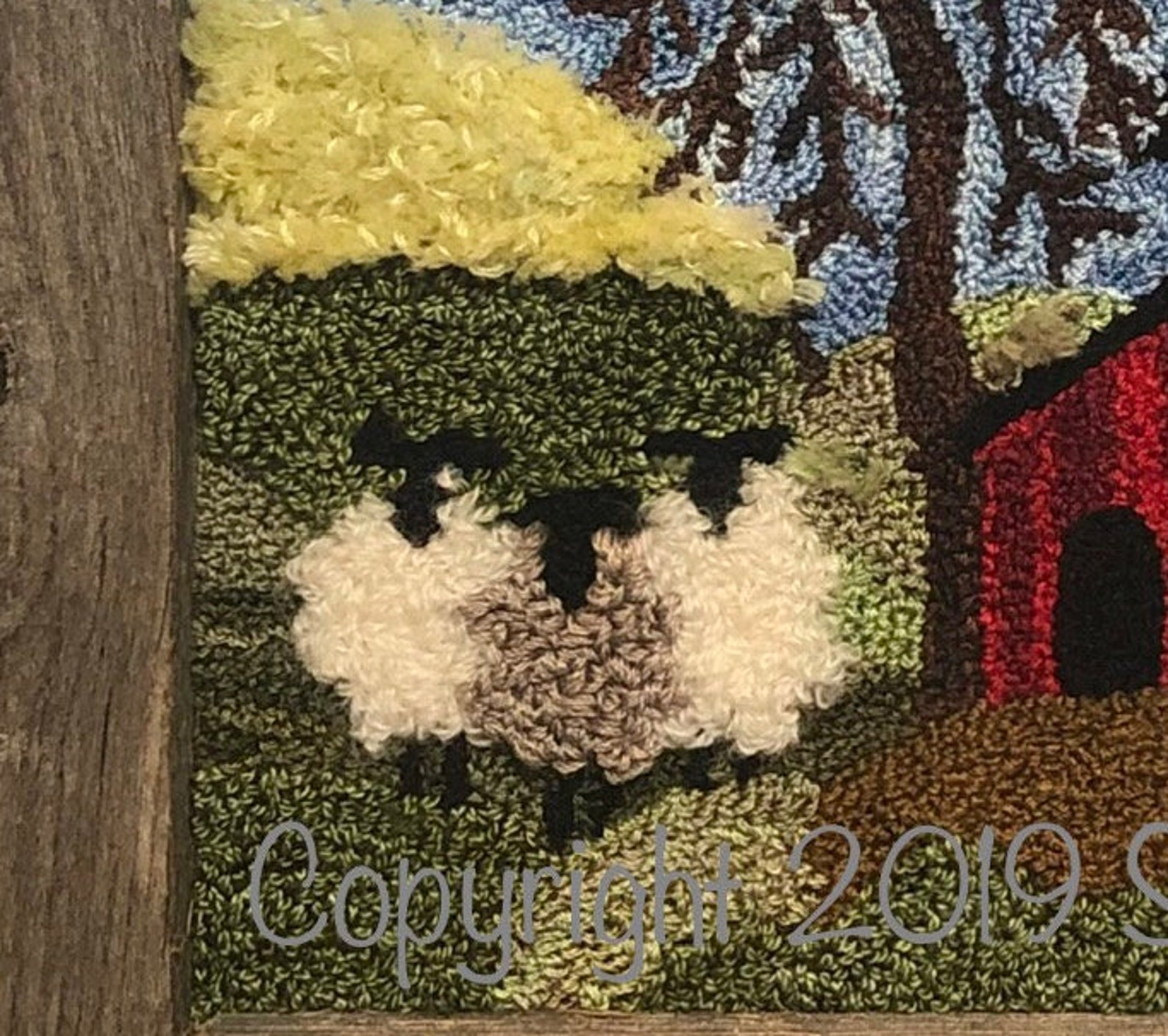 Punch Needle Art, Digital Download Jpeg and PDF Files, Paradise Farms ...