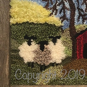 Punch Needle Art, Digital Download Jpeg and PDF Files, Paradise Farms ...