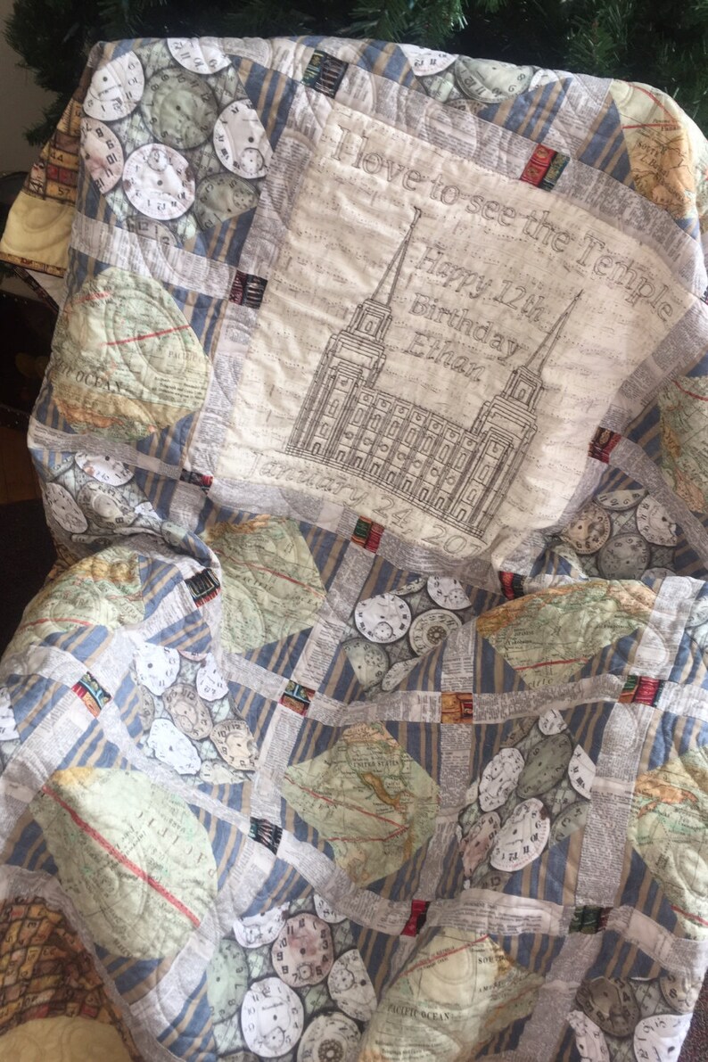 1601 Journaled Memories Temple Quilt Pattern (digital) - Etsy
