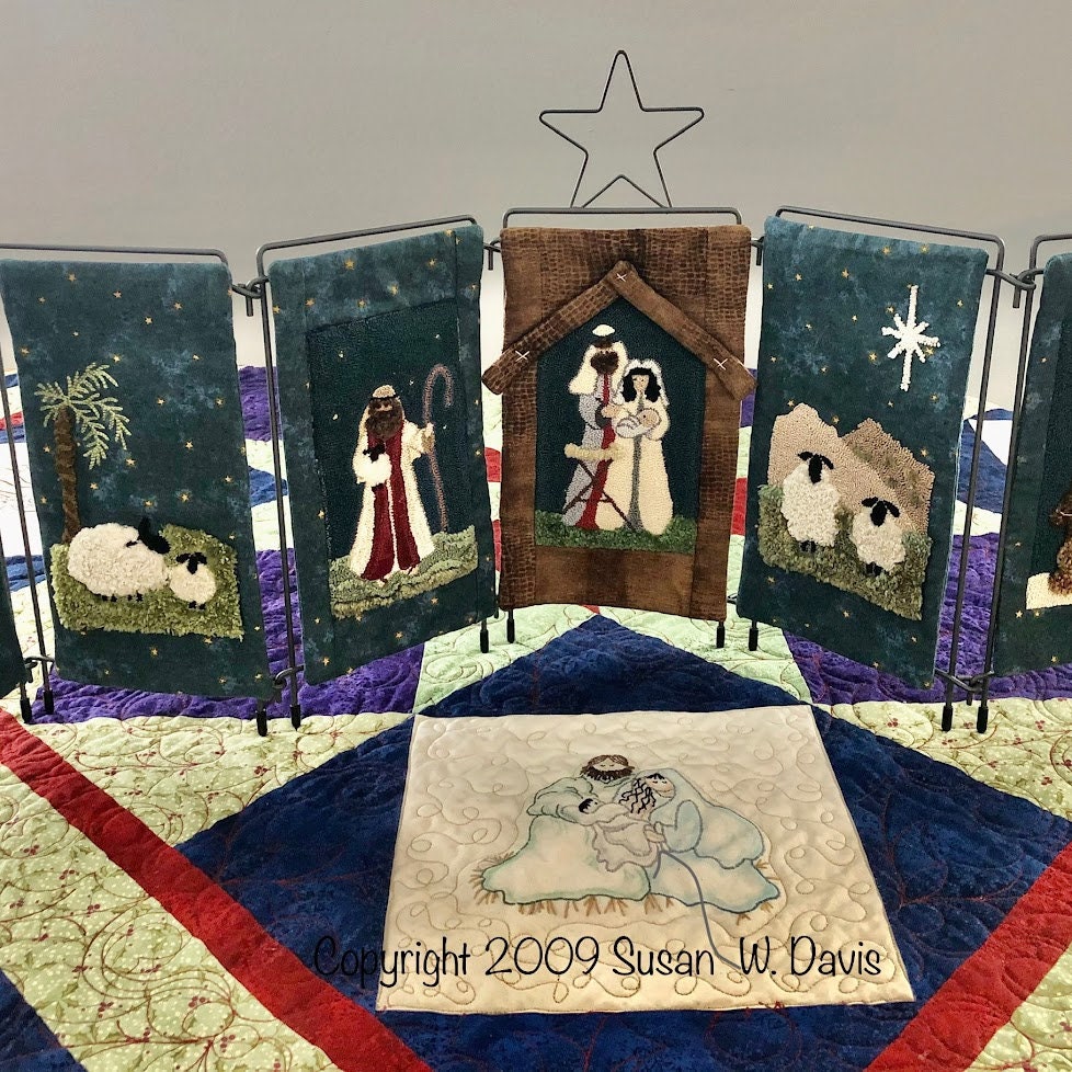 Paper Pattern, Heavenly Angel, Punch Needle - Etsy