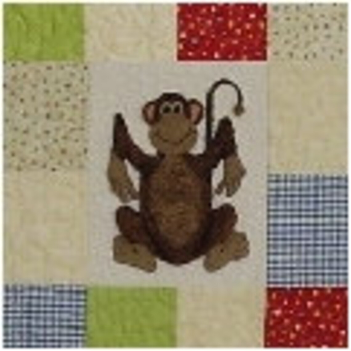 My 5 Monkeys Quilt Pattern Punch Needle Paper Copy - Etsy