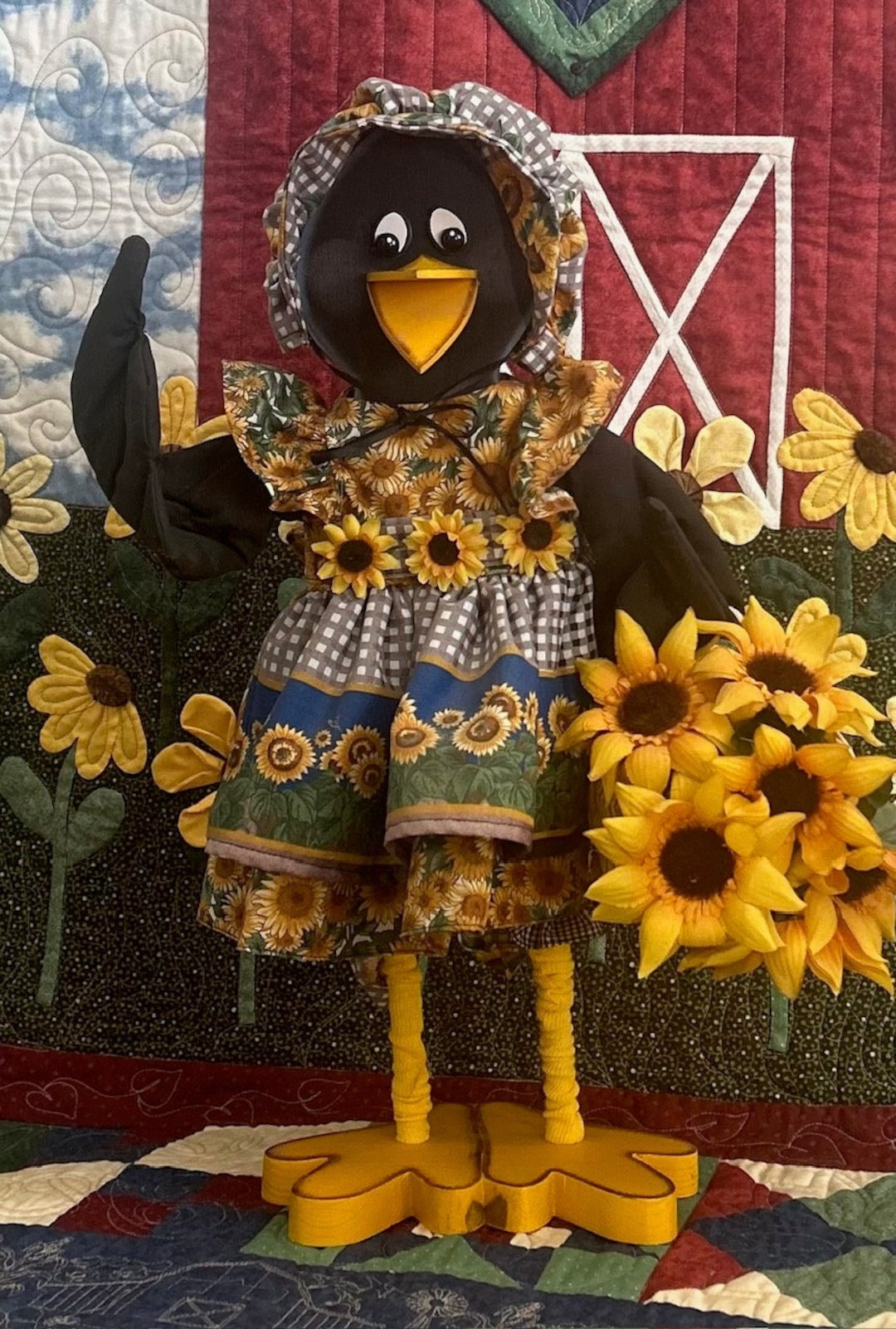 228 Cassie Crow, Vintage Series, Wooden Doll - Etsy