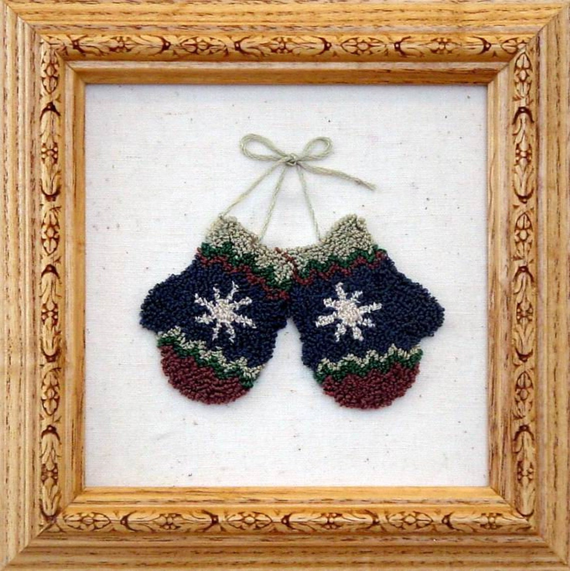 Digital Punch Needle Design, January, Punch of the Month - Etsy