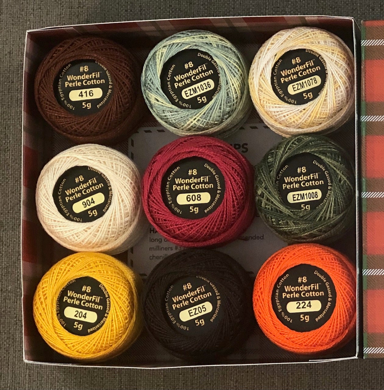 Special Thread Box, Christmas Cottage Block 4, Christmas Ladies Mystery ...