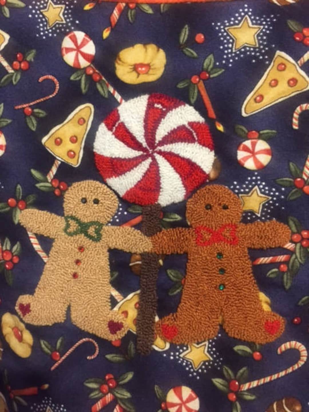 Joyful Gingerbread, 634 Digital Download Apron - Etsy