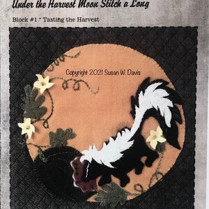 Wild and Wonderful, Skunk and Watermelon, Block 1, Under the Harvest ...