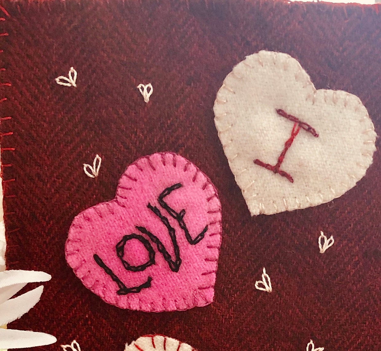 Paper Pattern, Wool Kit, Falling Hearts, Just Because Series - Etsy