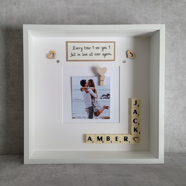 Scrabble Frame - Etsy UK