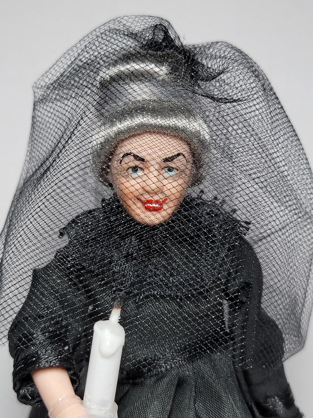 Black Bride 1:12 Scale Insidious-inspired Handmade Customized Doll ...