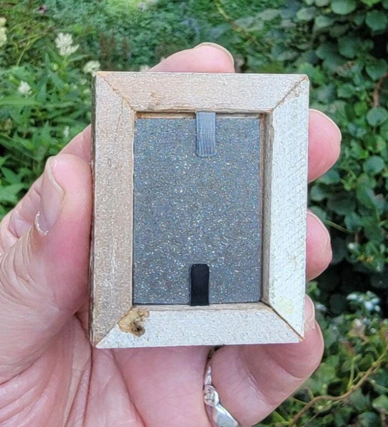 Vintage Dollhouse 1:12 Miniature MCM Mirror Picture Frame; Handmade ...