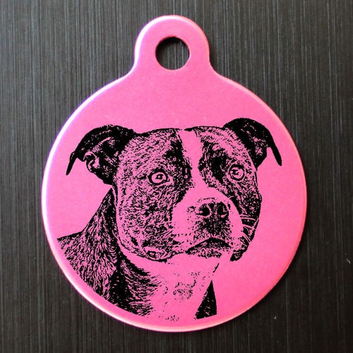 Classic Staffy Staffordshire Terrier Personalised Engraved - Etsy