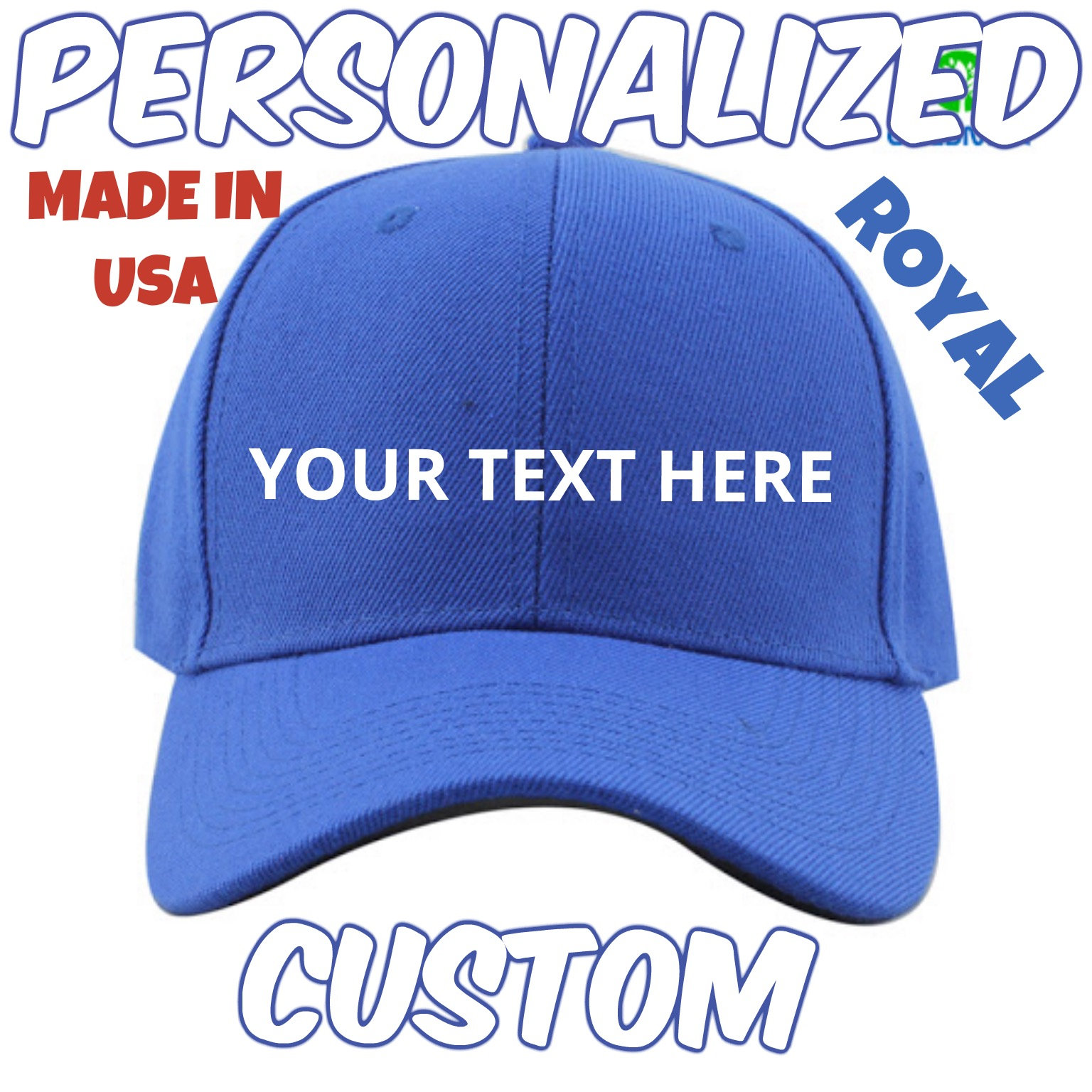 PERSONALIZED Royal Hat CUSTOM Royal Cap CREATE Your Text - Etsy Israel