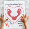 Printable Mothers Day Handprint Craft for Kids, Mom Gift From Kids ...