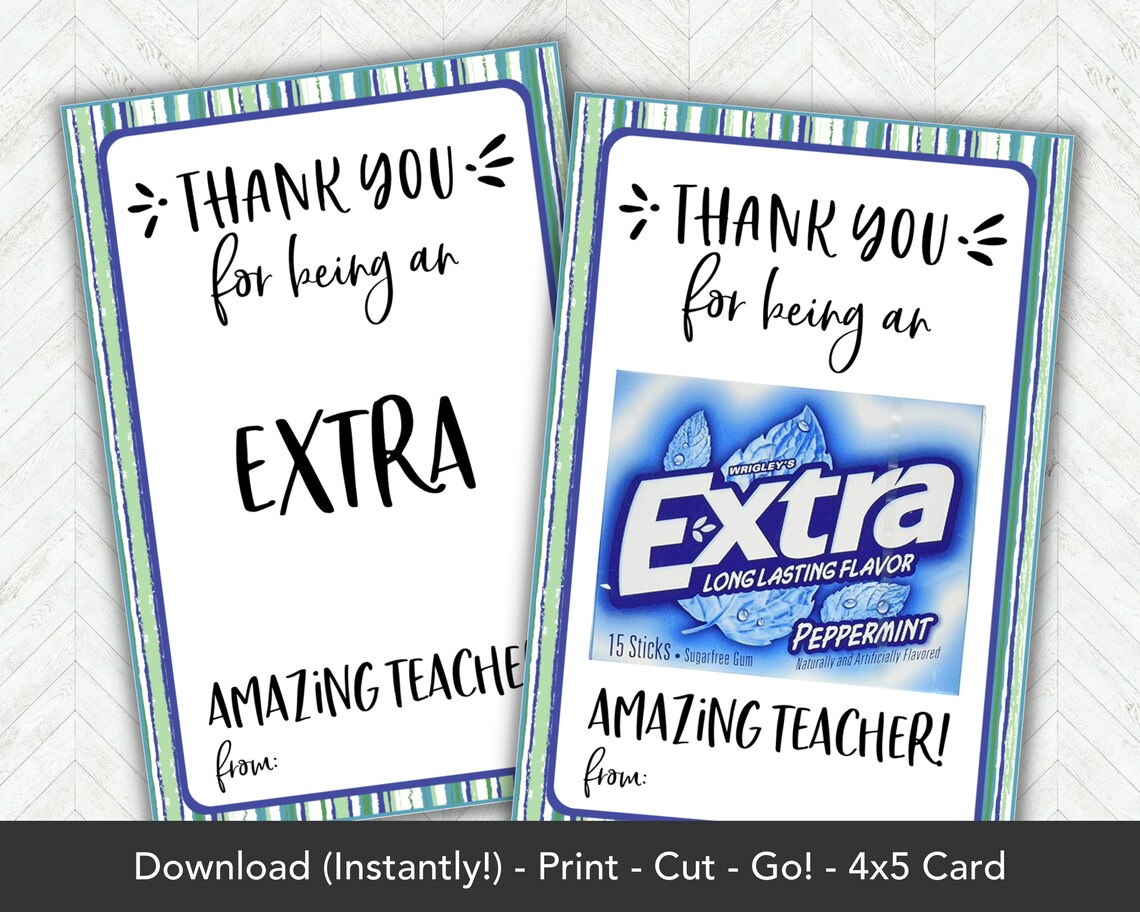 Teacher Appreciation Gift Tag Bulk Teacher Gift for Teacher | Etsy