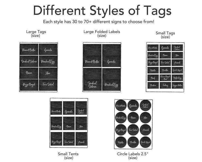 Bagel Bar Kit Bagel Bar Sign for Christmas Wedding - Etsy