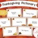 Thanksgiving Pictionary, Thanksgiving Game for Kids & Adult Parties ...
