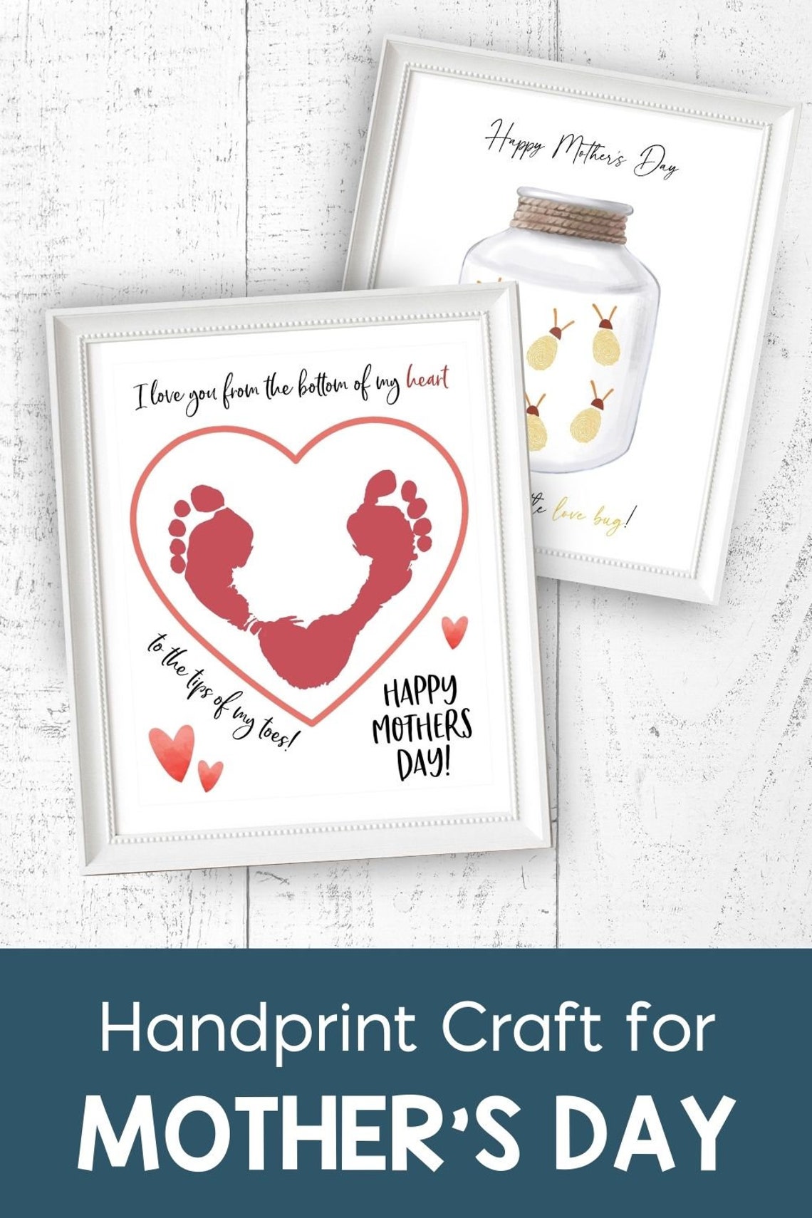 Fingerprint Art DIY Card From Kids, Printable Fingerprint Craft for ...