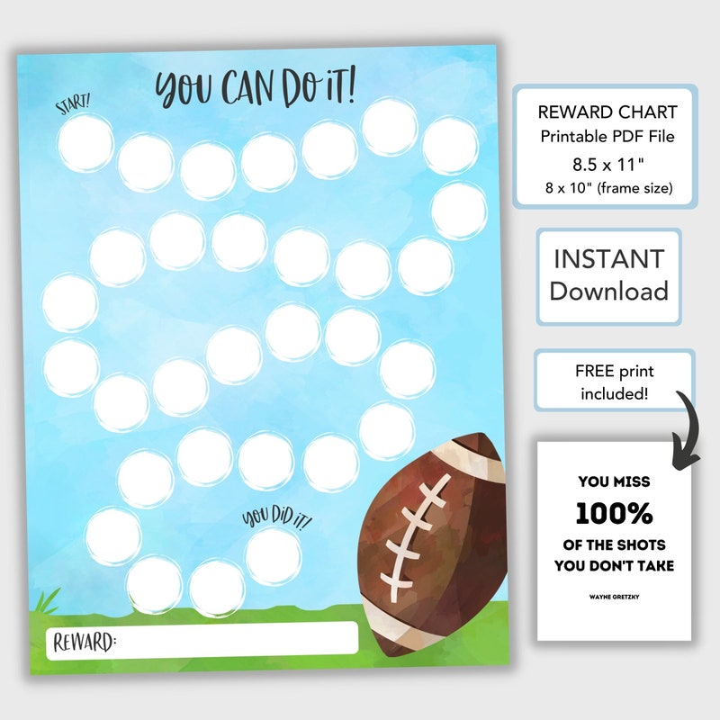 30 Day Reward Chart - Etsy