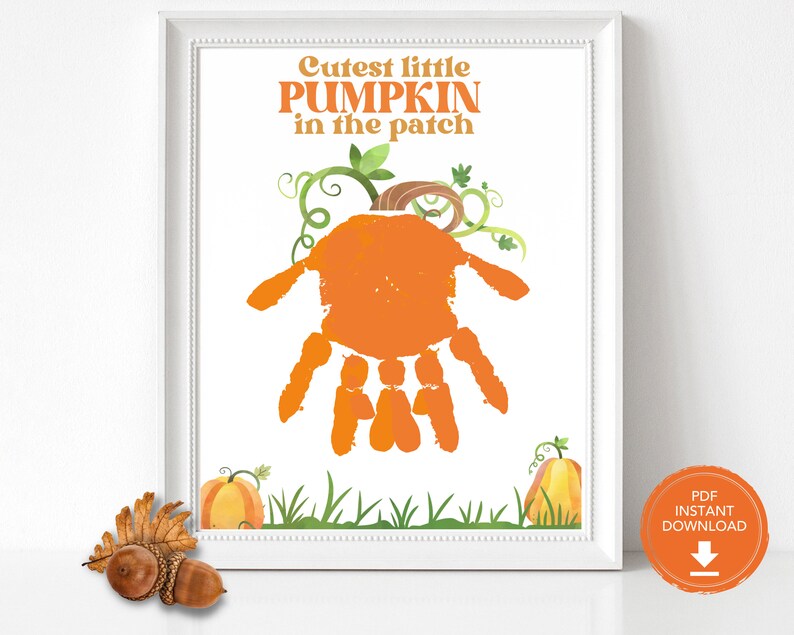 Thanksgiving Handprint Art Fall Preschool Craft Thanksgiving - Etsy