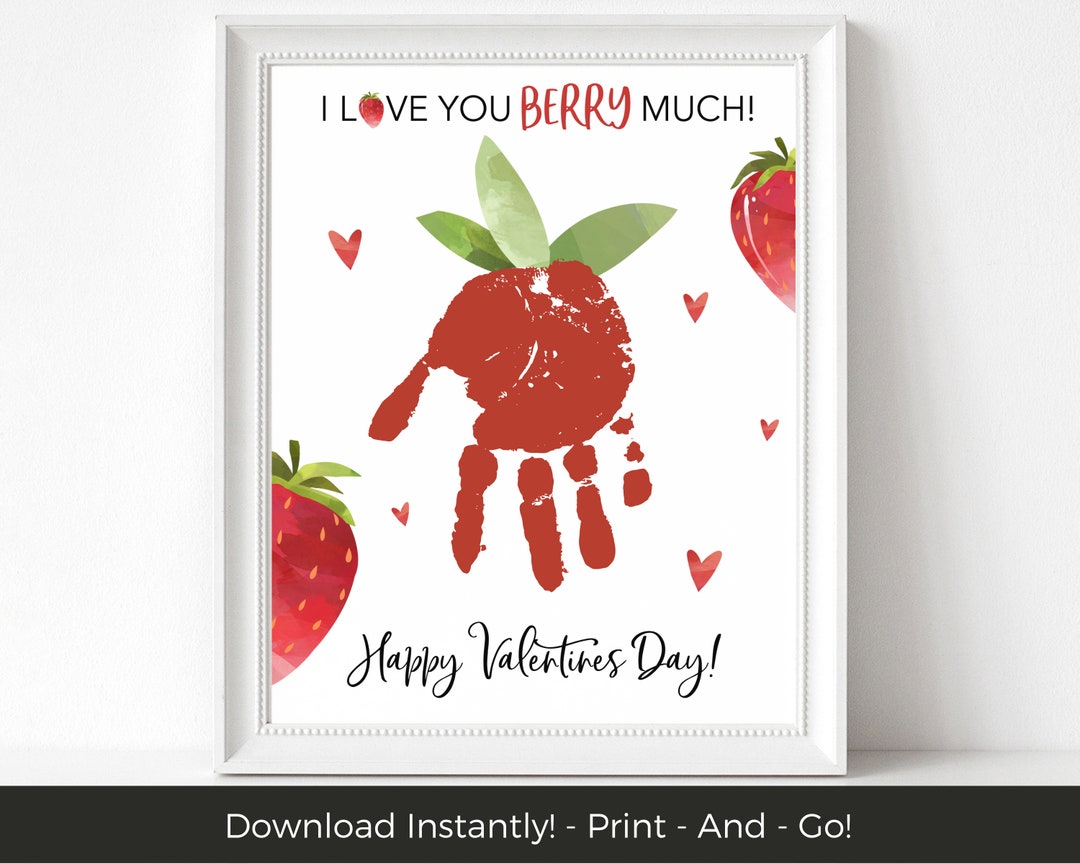 I Love You BERRY Much Valentines Day Activities Printable - Etsy