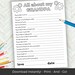 Printable All About My Grandpa Questions Template, Papa Grandpa ...