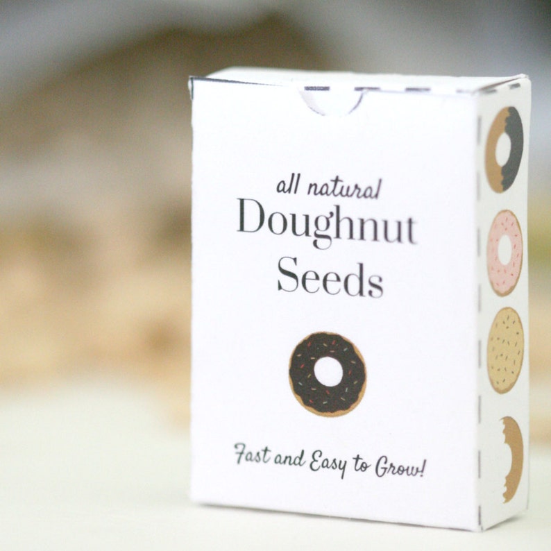 April Fools - Prank - Kids Activity - Doughnut Seeds - Joke Gift Idea ...