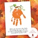 Fall Handprint Art Thanksgiving Printable Handprint Art - Etsy