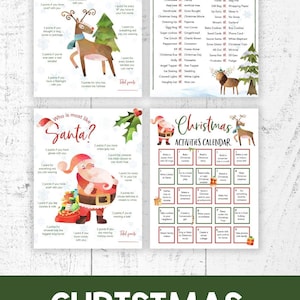 Kindness Christmas Advent Calendar for Kids and Adults, Printable ...