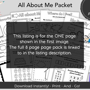 My Family Worksheet, Preschool Printables, Kindergarten Worksheets ...