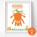 Thanksgiving Handprint Art, Fall Preschool Craft, Thanksgiving ...