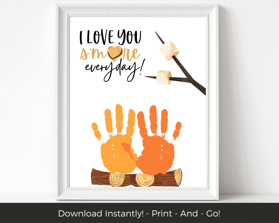 Printable Valentine Handprint Art, Kids Activities, Printable Craft ...