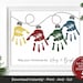 Christmas Lights Handprint Kids Christmas Craft Baby's - Etsy