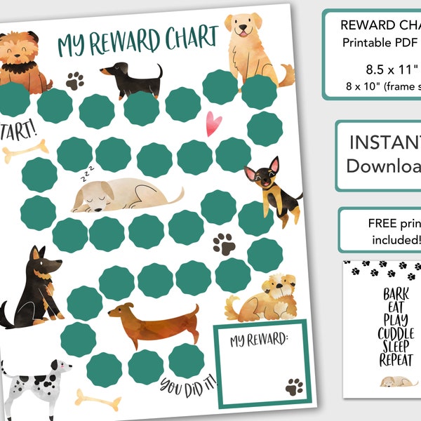 Reward Chart - Etsy