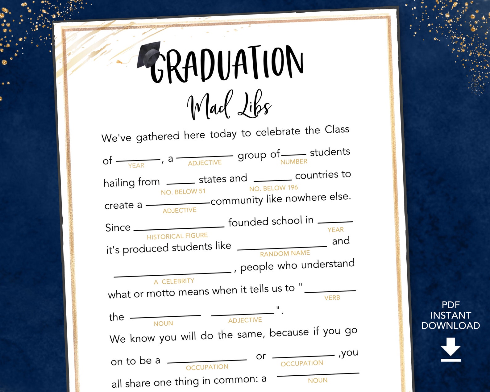 Graduation Party Games College Graduation Party Ideas High | Etsy