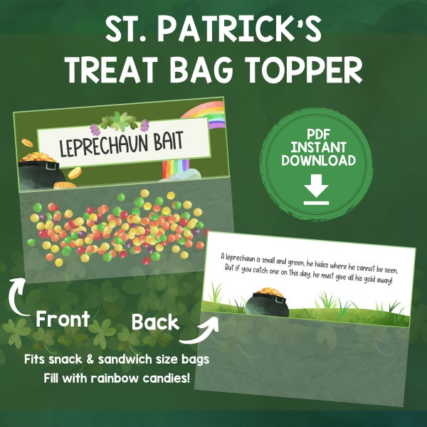 Leprechaun Bait Tag - Etsy