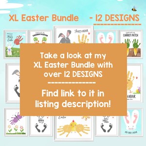 Printable Easter Handprint Craft Ideas, Handprint Art Template ...