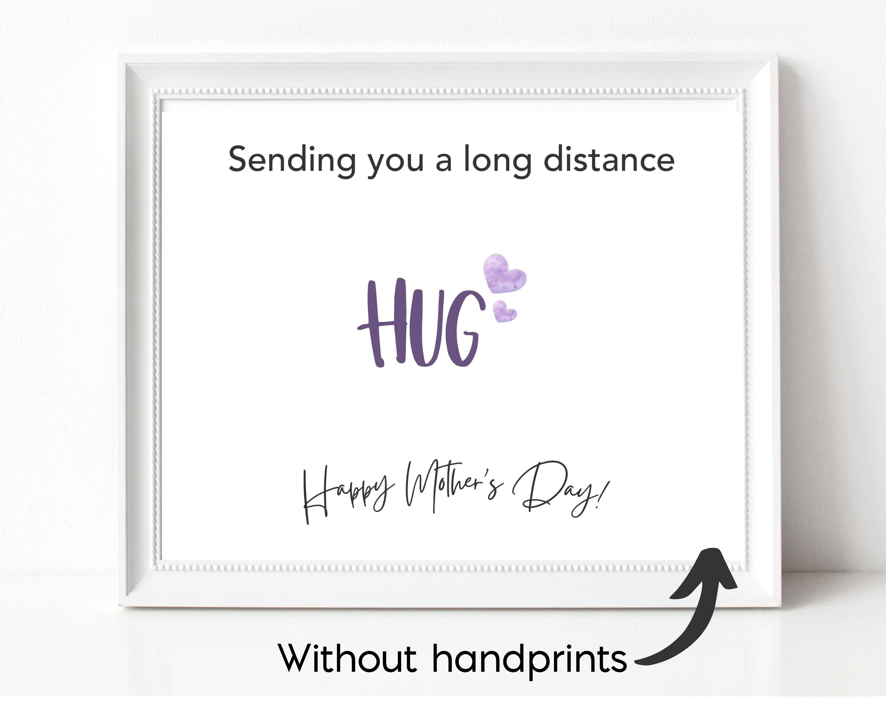 Mothers Day Handprint Printable Grandma Gift From Grandkids - Etsy