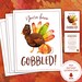 You've Been Gobbled Sign Printable, Instant Download Game, Thanksgiving ...