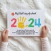 2024 Graduation Last Day of School Handprint Craft, End of School Year ...