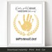 Mothers Day Handprint Art for Kids, Mom Handprint Craft, Mothers Day ...
