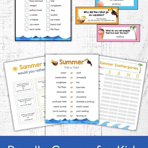 Summer Scavenger Hunt, Outdoor Games for Kids, Kids Activity Ideas ...