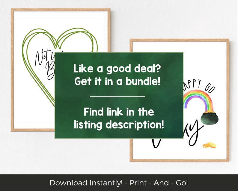 St Patricks Day Wall Art Printable Decor Saint Patricks Day - Etsy